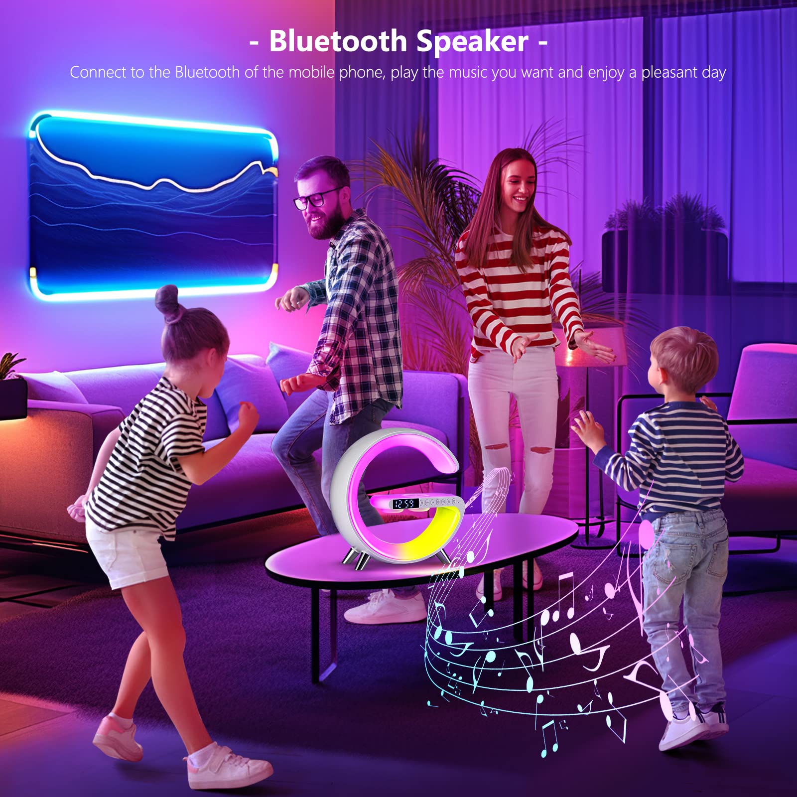 Wireless Charging Feature Multifunctional LED Lamp– Nobel Baron